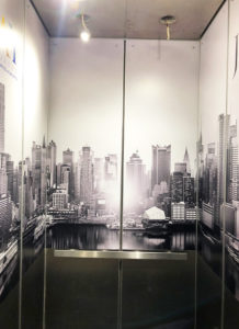 Elevator Vinyl Wraps — Elevator vinyl graphcis printing, install NVS ...