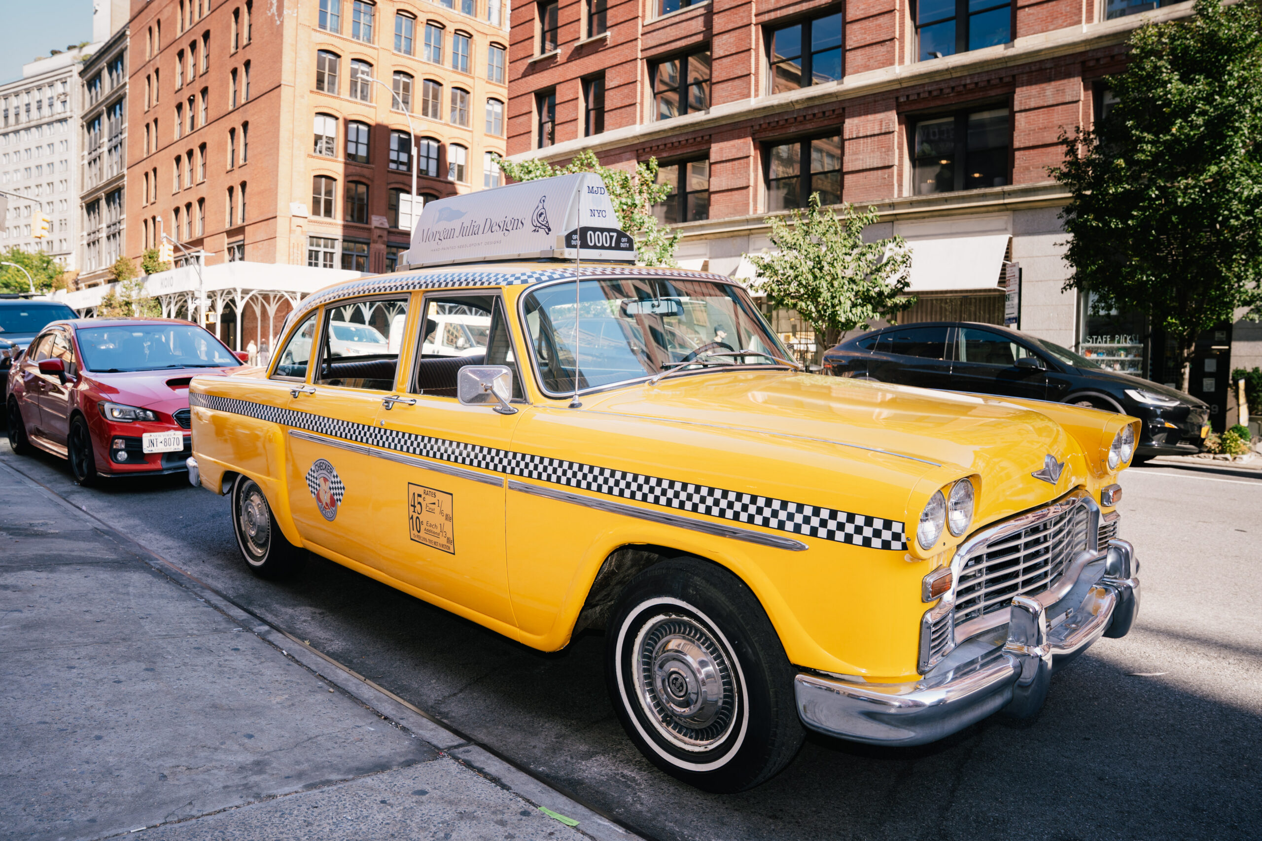 Checkered Cab Rental & NYC Taxi Activations - Branded pop-ups - NVS Visuals